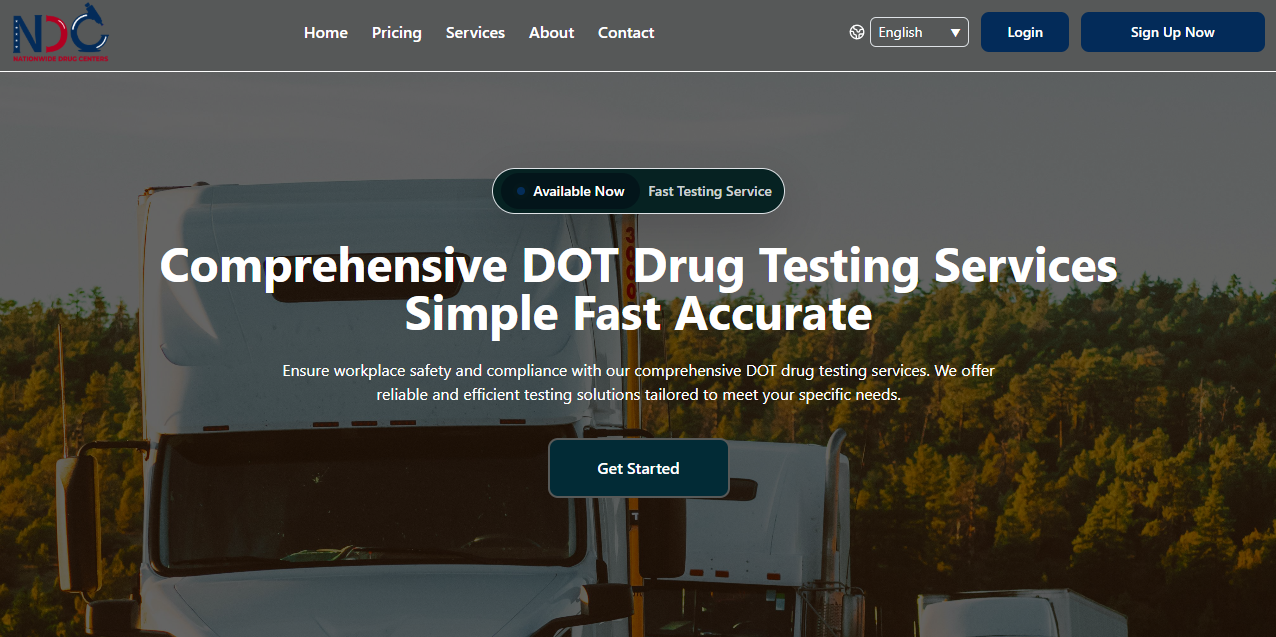 DOT Drug Testing Nationwide | Random Consortium, FMCSA Clearinghouse | NDC